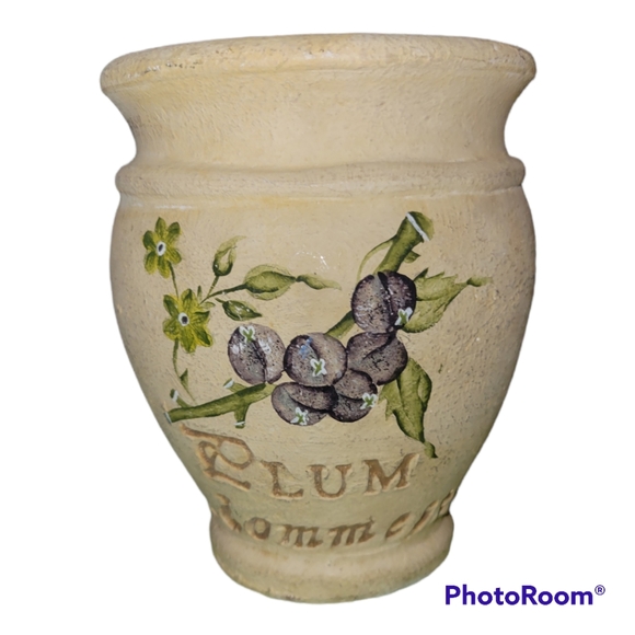 Handmade | Accents | Vintage Eggshell Porcelain Vase Plum | Poshmark